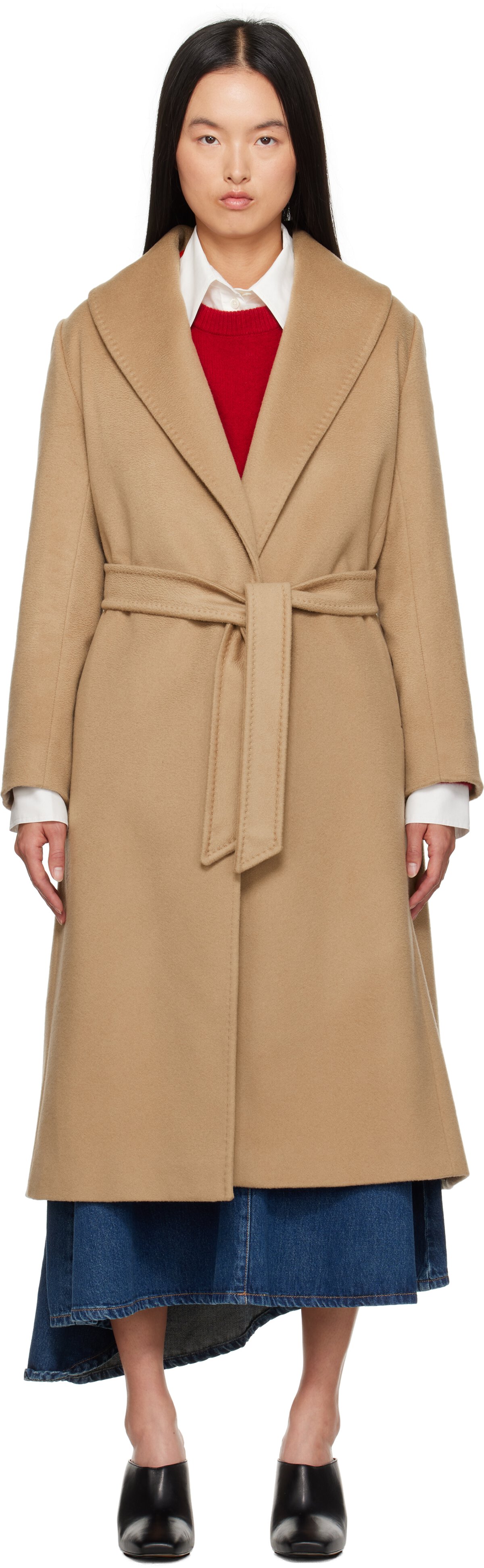 MAX-2426016052 LORIANA BLACK COAT